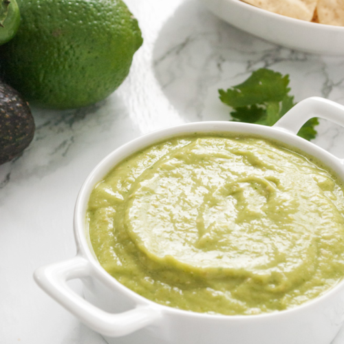 Creamy Avocado Salsa Verde